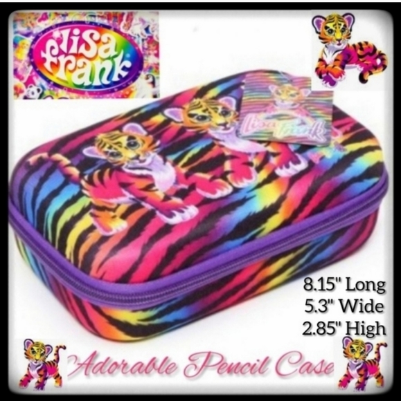 Lisa Frank | Office | Last Nwtlisa Frank Hard Case Pencil Box | Poshmark